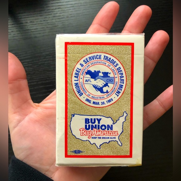 American Vintage | Games | Rare Vintage Buy Union Buy American Playing ...